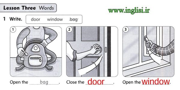 حل کتاب کار فمیلی فرندز 1 یونیت 1 – آموزش زبان انگلیسی | کاوه رایگان