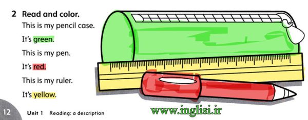 حل کتاب کار فمیلی فرندز 1 یونیت 1 – آموزش زبان انگلیسی | کاوه رایگان