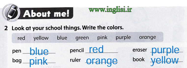 حل کتاب کار فمیلی فرندز 1 یونیت 1 – آموزش زبان انگلیسی | کاوه رایگان